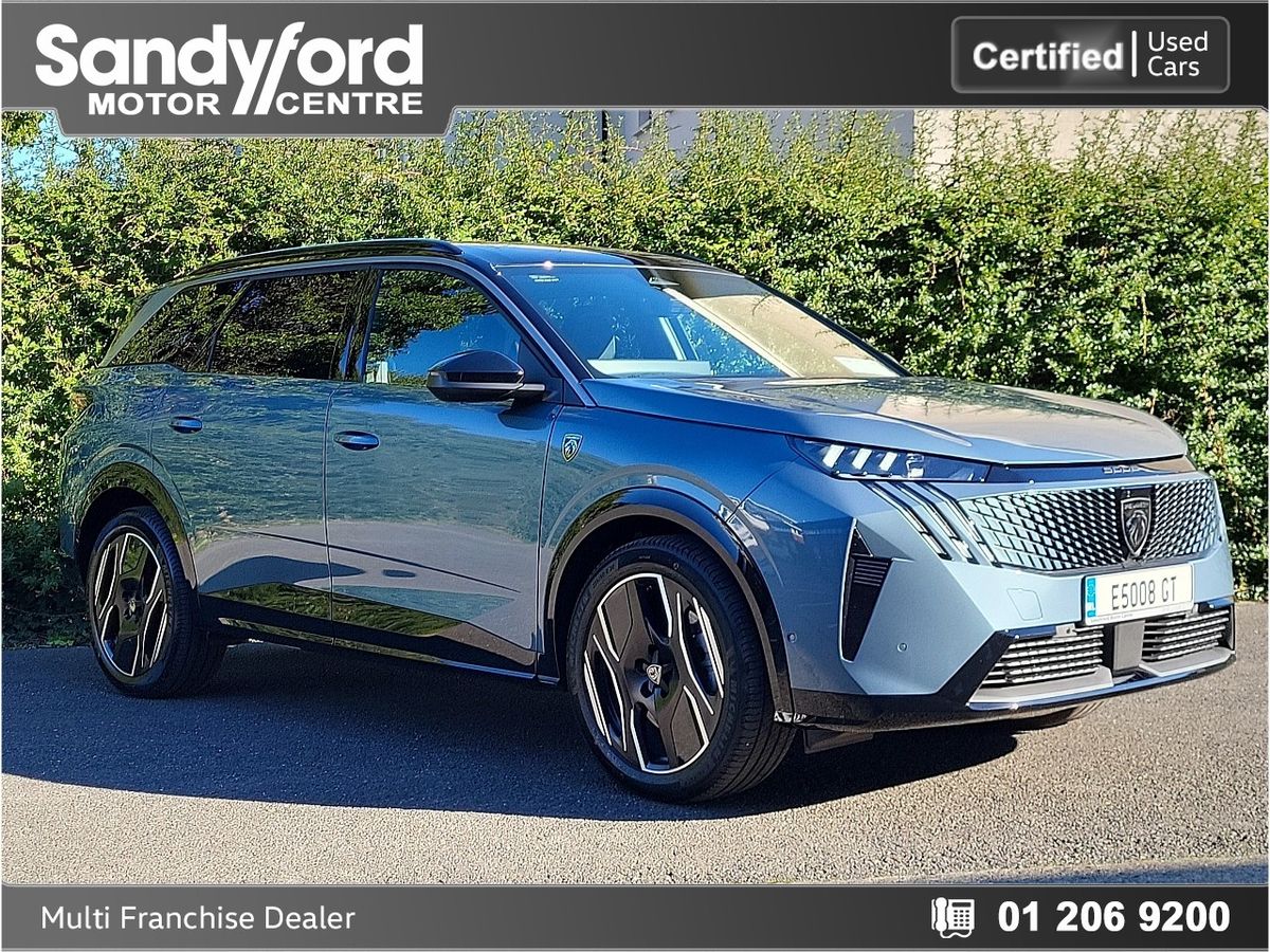 New 2025 Peugeot 5008 Sandyford Motor Centre Dublin 9073